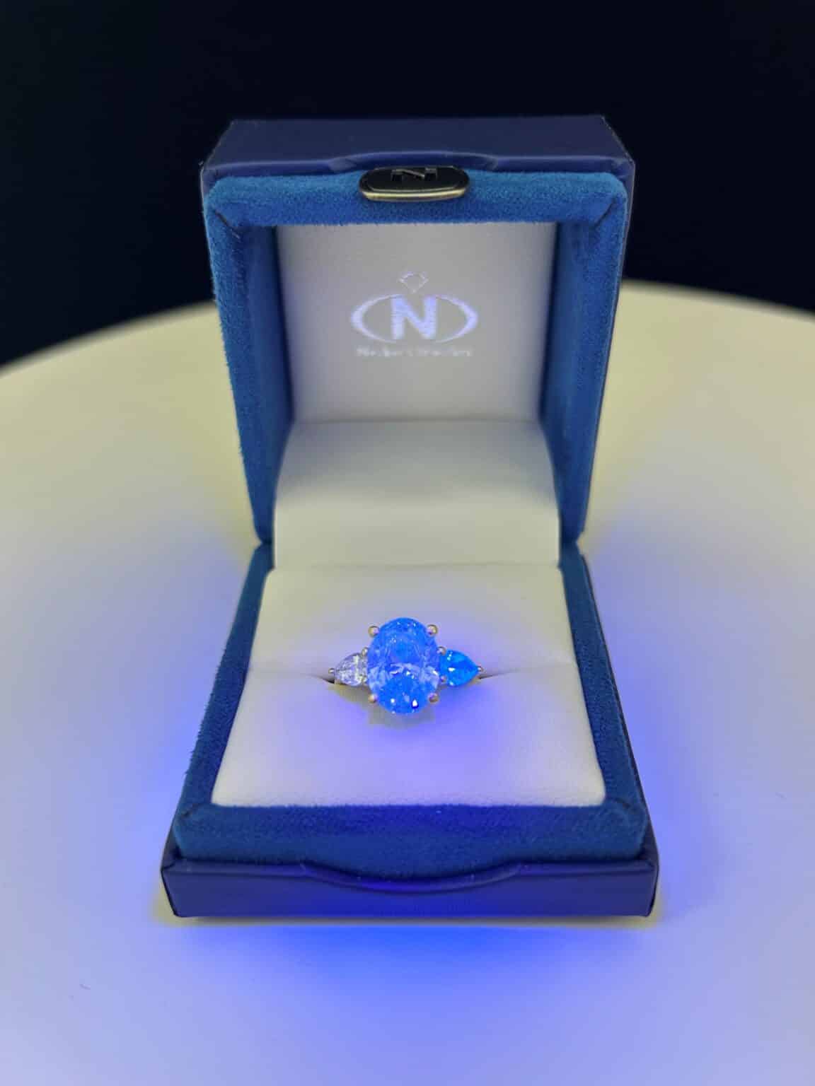 Diamond Fluorescence: Why Is My Diamond Glowing? | Necker's Jewelers